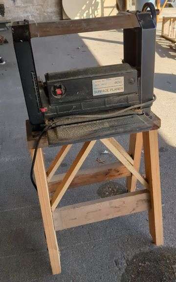 (R) AMT Surface Planer. Model 4650. On Stand - Wheels. - Kraft Auction ...