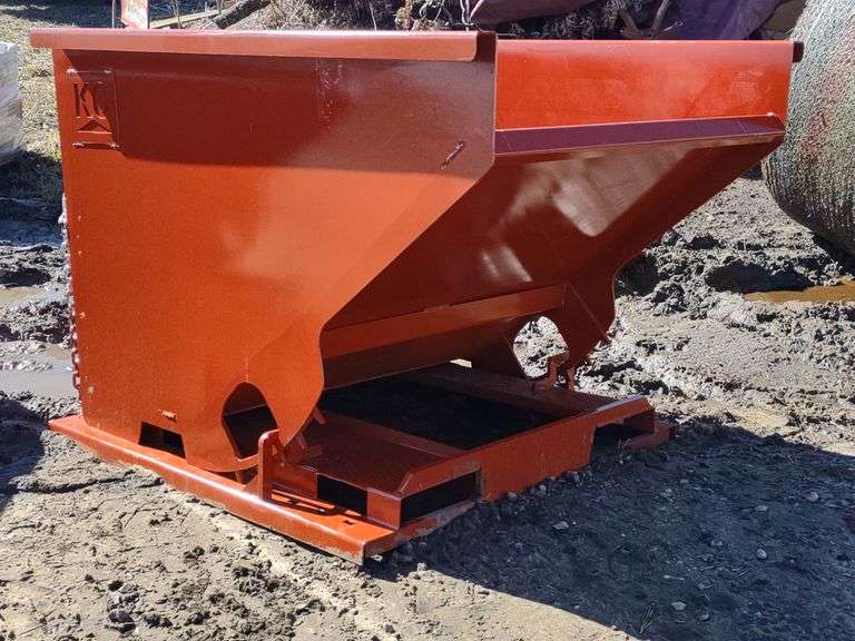 (AI) KC 2 Yard Self Dumping Hopper - Kraft Auction Service, LLC