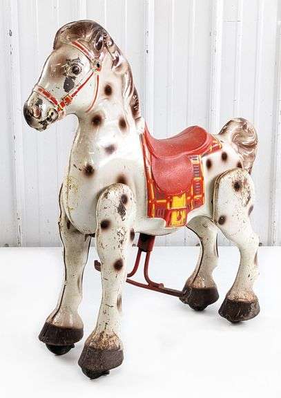 Original MOBO Bronco Ride On Horse - Kraft Auction Service, LLC