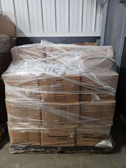 (ZZ) Pallet Of Thermosafe Polarpack Ice Packs. - Kraft Auction Service, LLC