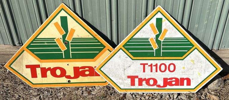 Trojan Sign - Kraft Auction Service, LLC