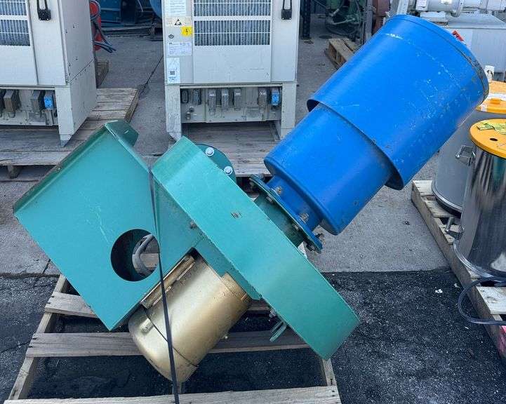 Saw Dust Blower Unit with CCS-8 FLG Air Filter Silencer - Kraft Auction ...