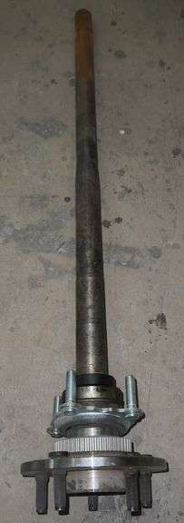 Rear Steel Axel Shaft - Kraft Auction Service, LLC