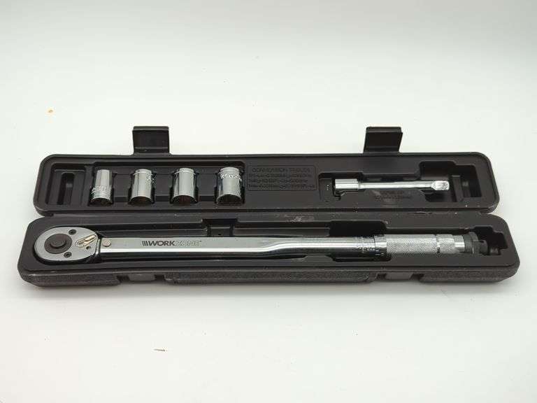 (F) Wrenches. Workzone Torque, Hyper Tough Extendable Lug, Metric & SAE ...