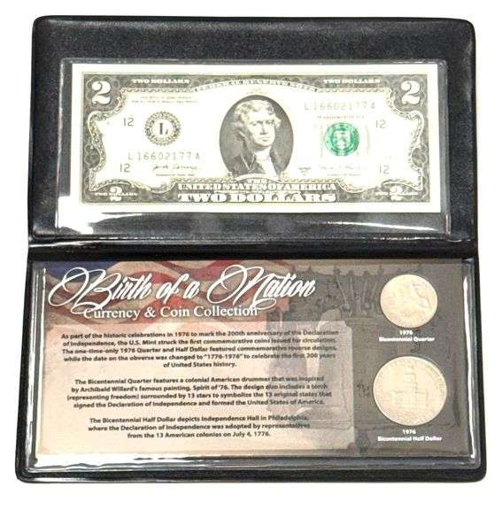 Birth of a Nation Currency & Coin Collection - Kraft Auction Service, LLC