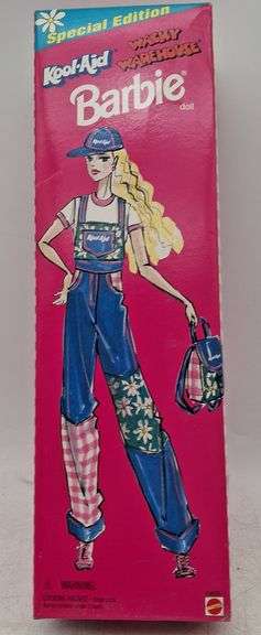 (D) Vintage 1995 Mattel Kool- Aid Wacky Warehouse Barbie Doll. Special ...