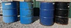 55 Gallon Steel Drums - Kraft Auction Service, LLC