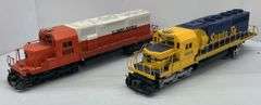 (II) Lionel Miniature Diesel Train Engines - Kraft Auction Service, LLC