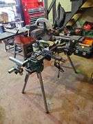 MasterForce 10" Miter Saw On Stand. - Kraft Auction Service, LLC