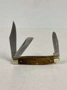 (AQ) Schrade Old Timer Stockman Folding Knife - Kraft Auction Service, LLC