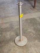 Stainless Steel Stanchions/Barrier Posts - Kraft Auction Service, LLC
