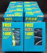(I) Vintage Kool Promotional T-Shirts. 10 total. - Kraft Auction ...