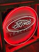 Custom 3ft Ford Tractor Neon Sign - Kraft Auction Service, LLC
