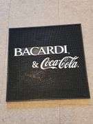 Bacardi & Coca-Cola Bar Tabletop Mats - Kraft Auction Service, LLC