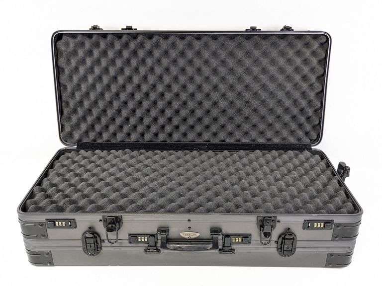 Samsonite Double Sided Combination Lock Hard Gun Case - Kraft Auction ...