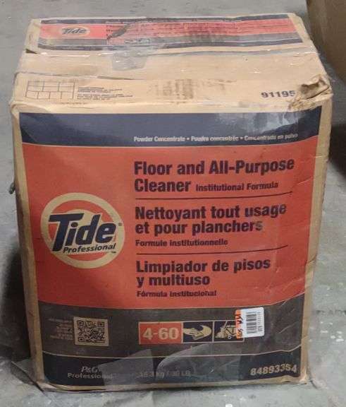 Tide Floor/All-Purpose Cleaner - Kraft Auction Service, LLC