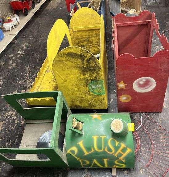 Custom Made “Plush Pals” Train Stage Prop. - Kraft Auction Service, LLC