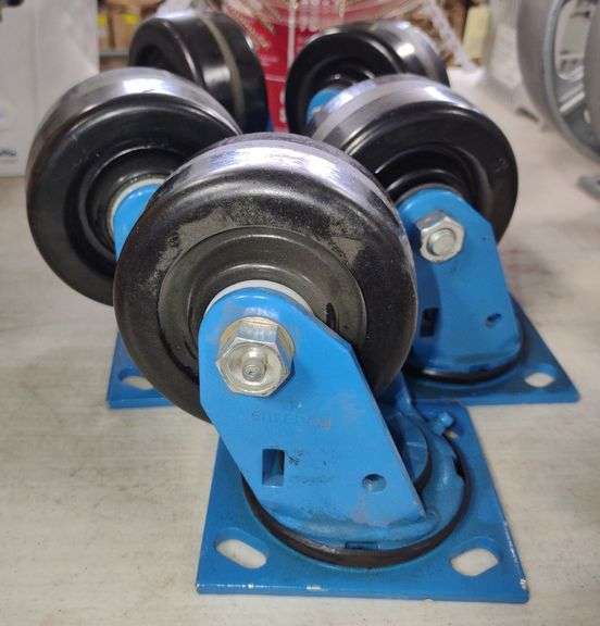 Pegasus Fixed Caster Wheels - Kraft Auction Service, LLC