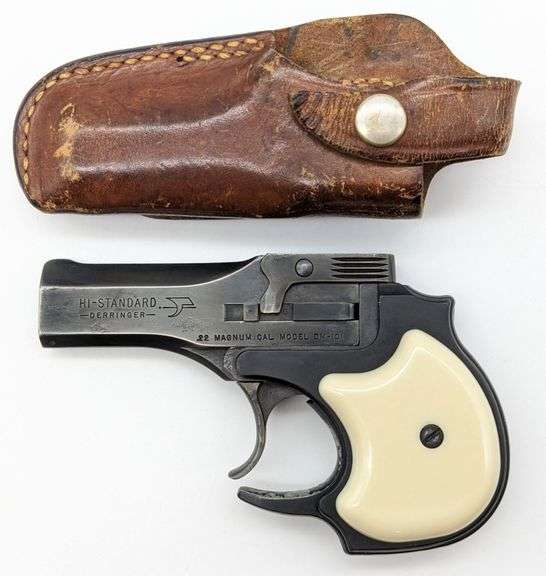 High Standard DM-101 .22 Mag 2-Shot Derringer w/ Holster - Kraft ...