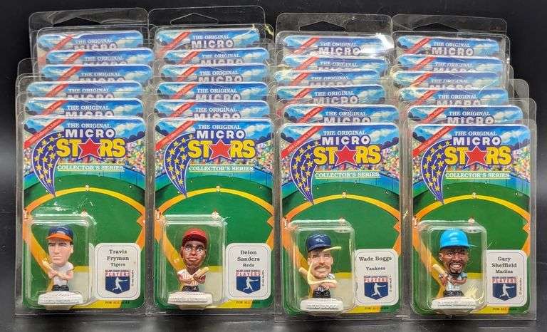 (J) Micro Stars Major League Baseball Player figures Collector's Series ...