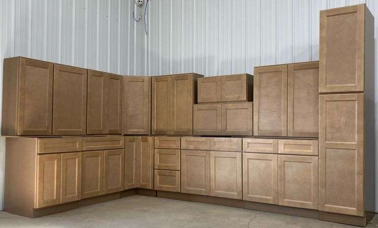 SONOMA SAND Premium Kitchen Cabinets - Kraft Auction Service, LLC