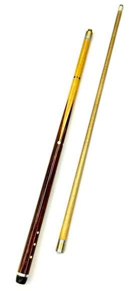 1950s Brunswick 4 Dots- 4 Sharp Even Points Billiard Cue - Kraft ...
