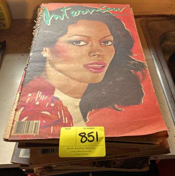 Retro Interview Magazine ( Bundle ) - Kraft Auction Service, LLC