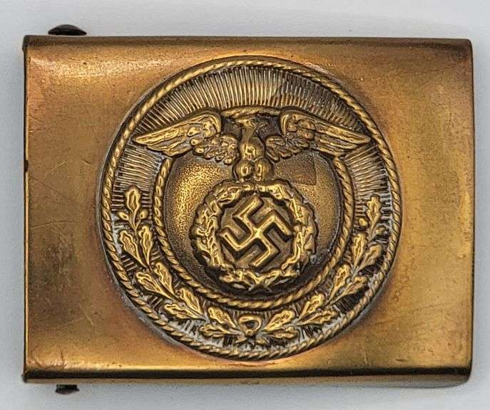WWII German SA (Stormtroopers) Brass Belt Buckle - Kraft Auction ...