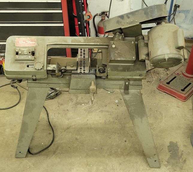 Omega 110V Metal Cutting Band Saw - Kraft Auction Service, LLC