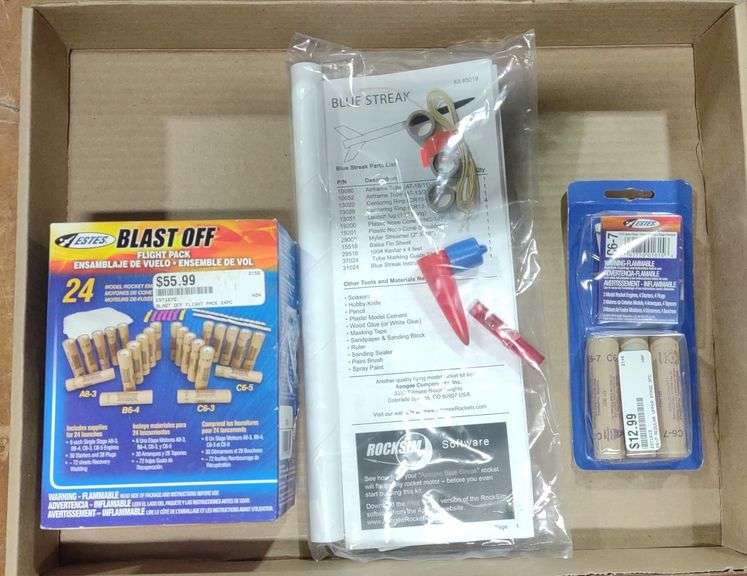 Estes Model Rocket Engines - Kraft Auction Service, LLC