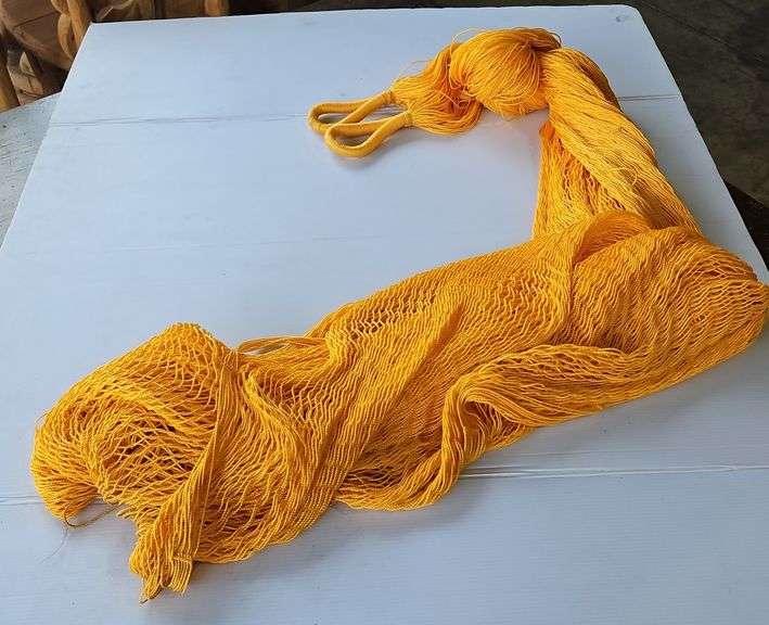 Golden Woven Rope Canopy. - Kraft Auction Service, LLC