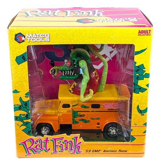Matco Tools Ed Roth Rat Fink 1959 GMC Armored Truck - Kraft Auction Service, LLC