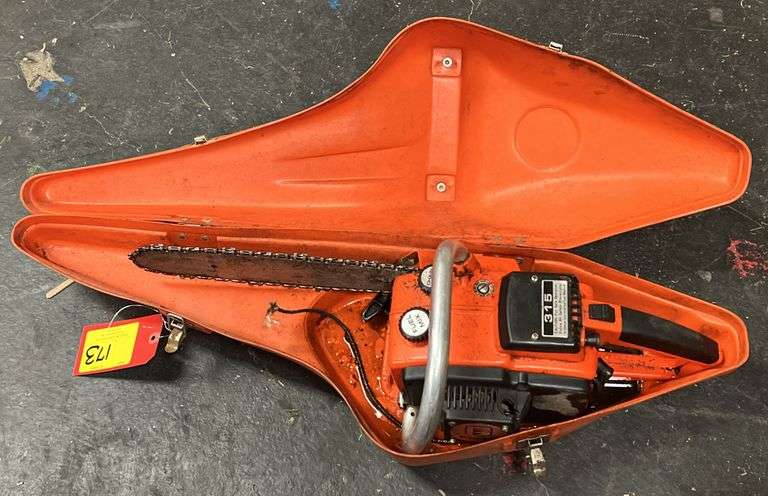 Echo 315 Gas Chainsaw With Carrying And Storage Case. - Kraft Auction ...
