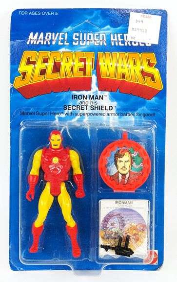 Vintage Mattel Marvel Super Heroes Secret Wars Iron Man and his Secret ...
