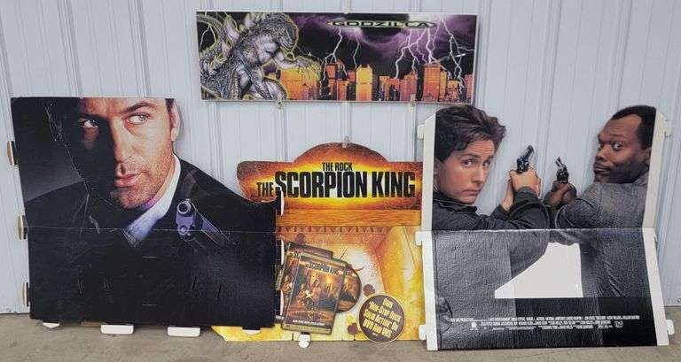 (RW) Movie Posters And Cardboard Cutouts - Kraft Auction Service, LLC