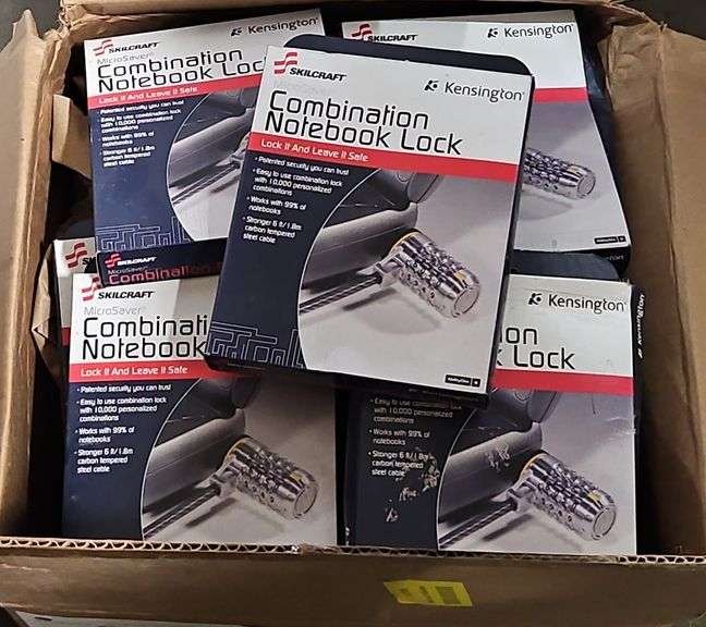 Skilcraft Combination Notebook Lock. - Kraft Auction Service, LLC