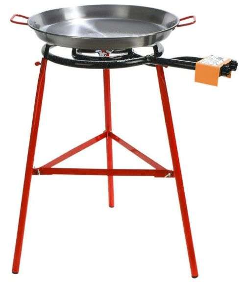 (R) Paella Pan Burner & Stand Set - Kraft Auction Service, LLC