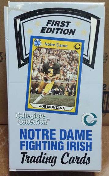 Collegiate Collection Notre Dame Trading Cards - Kraft Auction Service, LLC