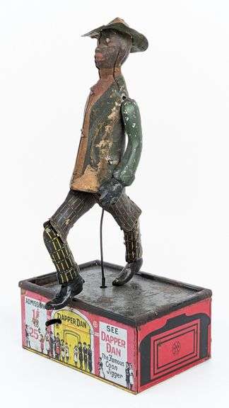 Marx Tin Windup Dapper Dan The Coon Jigging Banker - Kraft Auction ...
