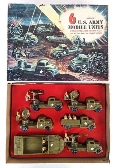 Pyro (6) U.S. Army Mobile Units Set In Box - Kraft Auction Service, LLC