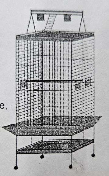 (R) Best Choice Products Metal Bird Cage. - Kraft Auction Service, LLC