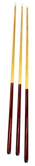 (3) Dufferin One Piece Billiard Cues - Kraft Auction Service, LLC