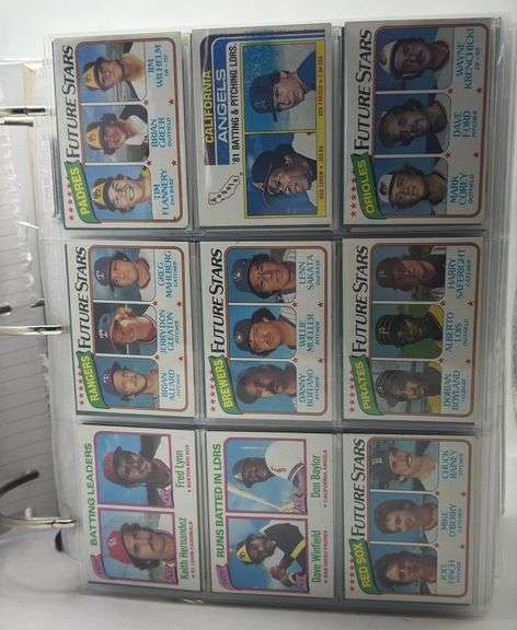 558 Topps 1980 MLB Baseball Stars Rookies HOF Trading Cards in Pages ...