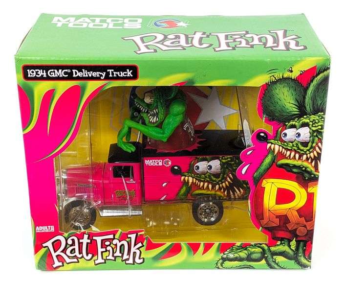 Ertl Matco Tools Ed Roth Rat Fink 1934 GMC Delivery Truck - Kraft Auction Service, LLC