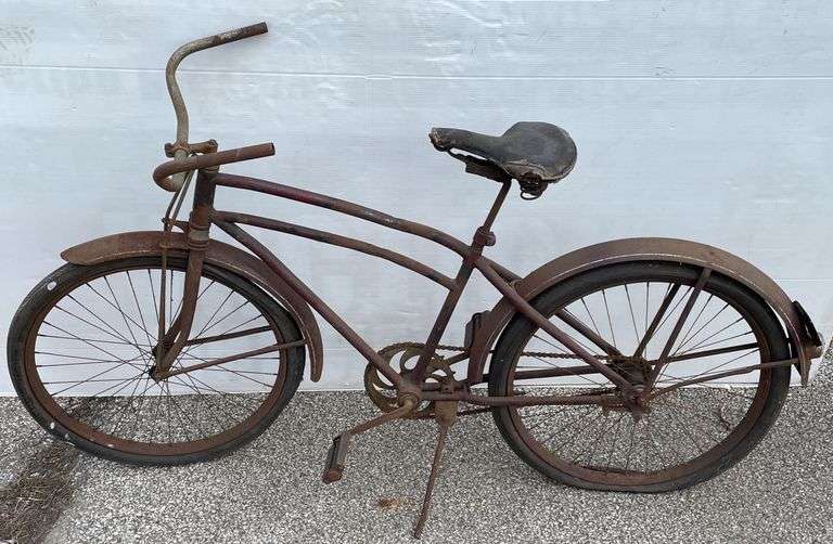 (Q) Vintage 1940’s Bike - Kraft Auction Service, LLC