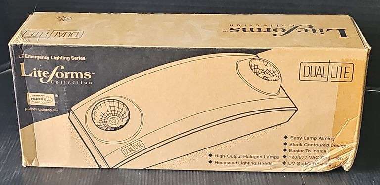 (R) Dual Lite Lite Forms Emergency Light, New In Box - Kraft Auction ...