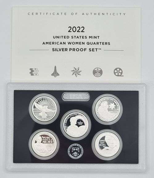2022 United States American Women Quarters Silver Proof Set - Kraft ...