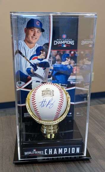 Anthony Rizzo Autographed Baseball - Kraft Auction Service, LLC