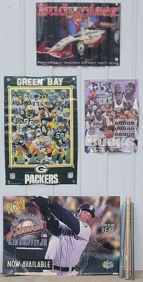 (RW) Sports Themed Posters - Kraft Auction Service, LLC