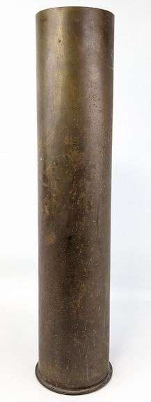 WWII 1945 5in Mk5 Artillery Shell - Kraft Auction Service, LLC
